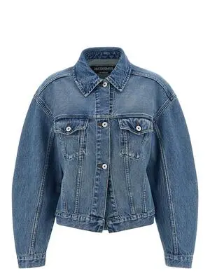 Jacquemus JACQUEMUS La Veste De-Nimes Denim Jacket Blue