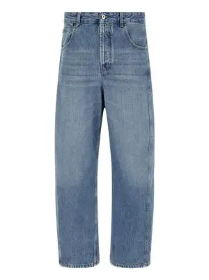 Jacquemus Le De-nimes Mirada Denim Jeans - Blue