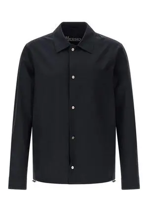 Herno Essence' Overshirt - Blue