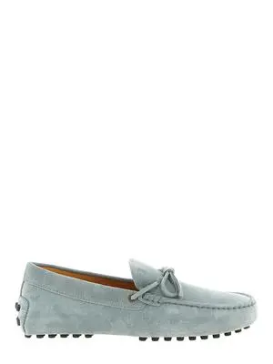 TOD'S TOD'S Suede Gommino Loafers Gray