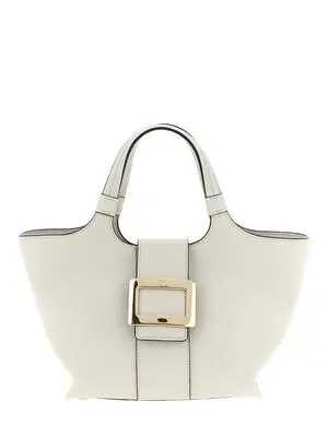 ROGER VIVIER Belle Vivier Mini Shopping Bag - Gray