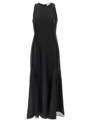 LOULOU DE SAISON LOULOU DE SAISON Iraka Silk Midi Dress
