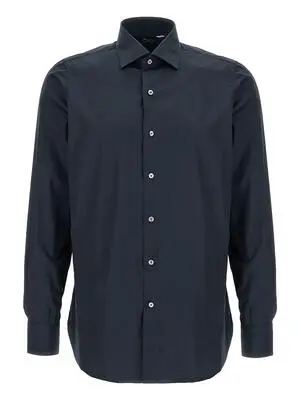 FINAMORE 1925 Napoli' Shirt - Blue