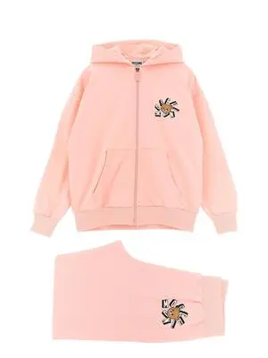 MOSCHINO KID TEEN Hoodie + Joggers - Pink