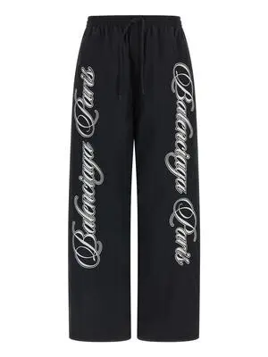 Balenciaga Cursive Reversible Track Pants - Multi