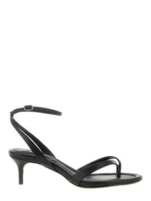 ALEXANDRE BIRMAN Nelly Leather Sandals - Black