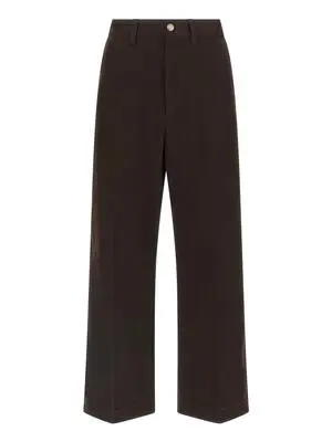 POLO RALPH LAUREN POLO RALPH LAUREN Cropped Pleated Chinos