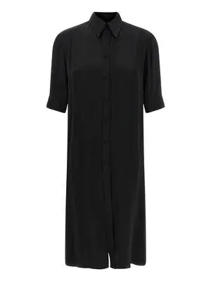 JIL SANDER JIL SANDER Fluid Viscose Long Shirt