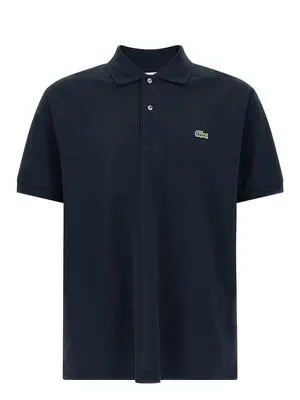 Lacoste Logo Patch Polo Shirt - Blue