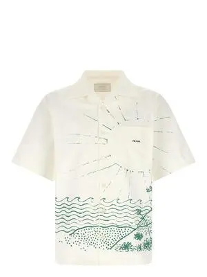 Prada Cabin' Bowling Shirt - Green