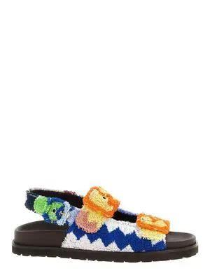 Missoni MISSONI Mia' Cotton Terry Sandals Multi