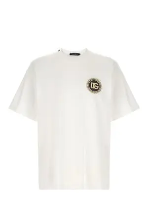 Dolce & Gabbana Dg' Patch T-shirt - White