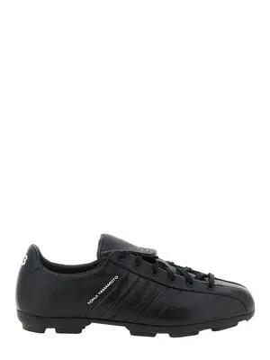 Y3 Field Leather Sneakers - Black