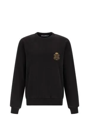DOLCE & GABBANA DOLCE & GABBANA Heraldic Patch Sweatshirt