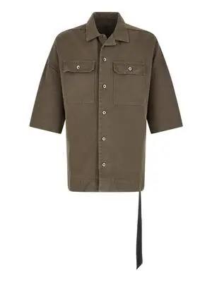 Rick Owens Magnum Tommy' Shirt - Gray