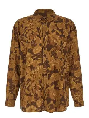 MAGLIANO Dried Flower' Shirt - Brown