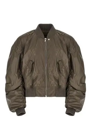 Rick Owens Secchia Flight Bomber Jacket - Gray