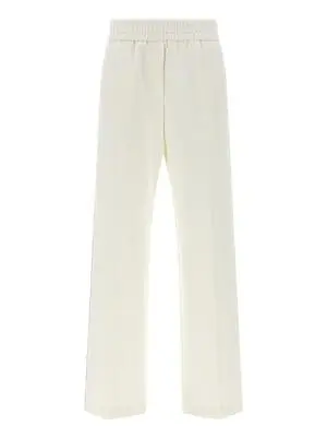Peserico Punto Luce Stretch Jersey Trousers - White