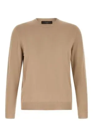 ZANONE Cotton Sweater - Beige