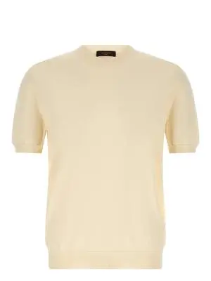ZANONE Cotton Sweater - Beige