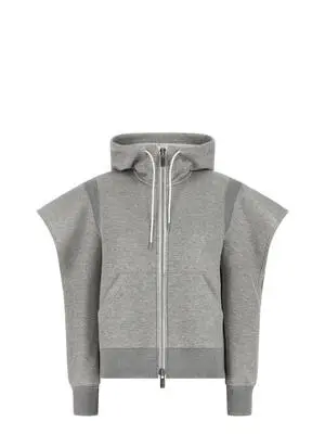 Sacai Sponge Hoodie - Gray