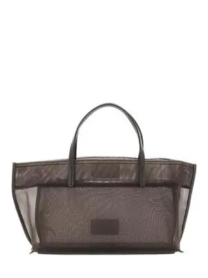Staud Christos Mini Shopping Bag - Brown