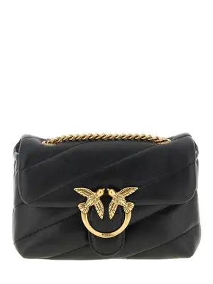 Pinko Baby Love Puff Crossbody Bag - Black