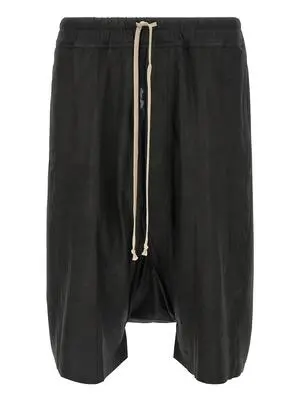 Rick Owens S Pods Bermuda Shorts - Black