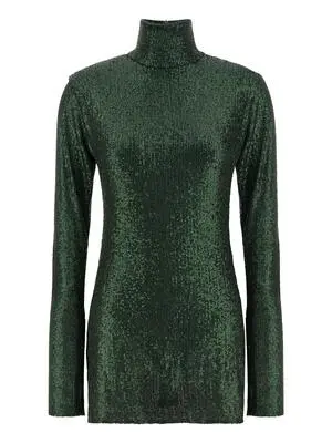 Norma Kamali 'pickleball' Dress Green