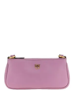 Pinko 'half Moon' Mini Crossbody Bag Pink