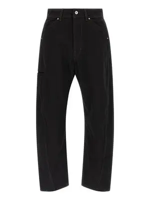 LEMAIRE Twisted Workwear Jeans - Black