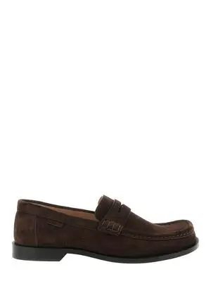 Loewe Campo Suede Loafers - Brown