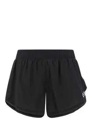 Y3 Logo Shorts - Black