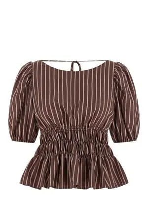 PINKO PINKO Jeanette Striped Top