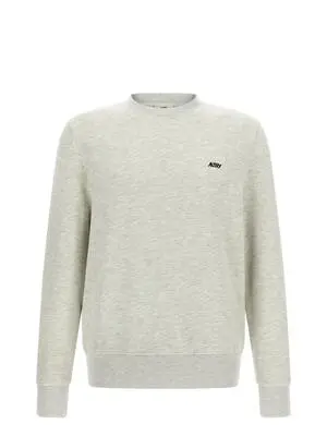 AUTRY Logo Embroidery Sweatshirt - Gray