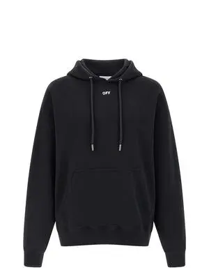 Off-White 3d Spray Arrow Skate Hoodie - Black