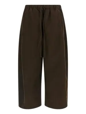 ENTIRE STUDIOS Loft Cotton Trousers - Brown