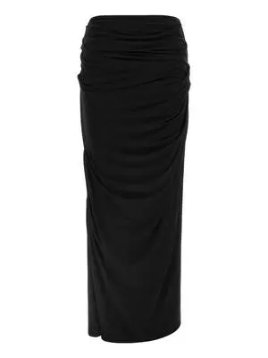 ENTIRE STUDIOS Drape Skirt - Black