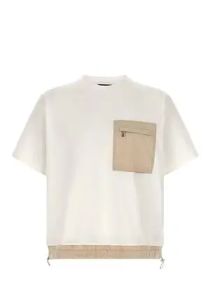 MOORER Samoa Supima Cotton Interlock Jersey T-shirt - Beige