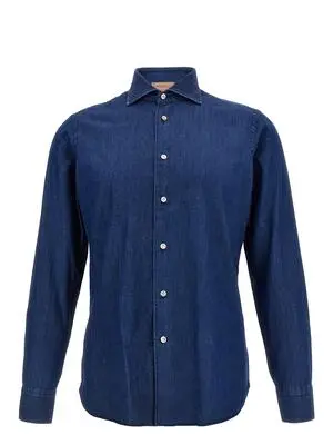BORRIELLO NAPOLI Marechiaro' Shirt - Blue