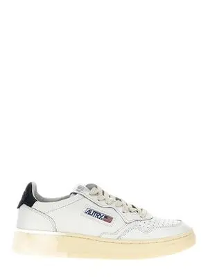 AUTRY AUTRY Leather Sneakers White/black