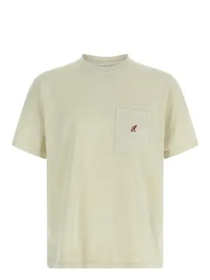 Gramicci 'one Point' T-shirt Beige