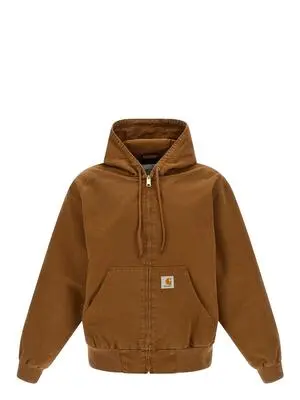 Carhartt Work In Progress Organic Cotton Canvas Og Active Jacket - Brown