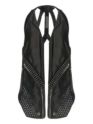 Rick Owens Temple Vest - Black