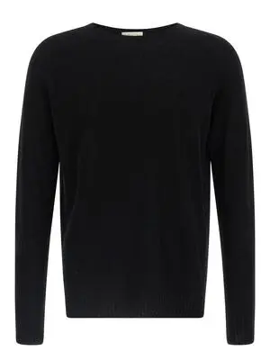 MA'RY'YA Spongy Effect Sweater - Black