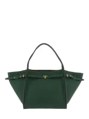 TOD'S Tim Shopping Bag - Green