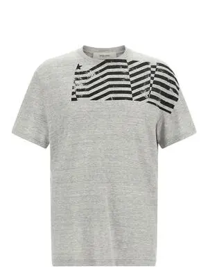 GOLDEN GOOSE Journey' T-shirt - Gray