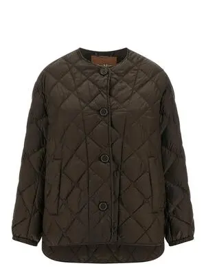 Max Mara Mtcsoftd Down Jacket - Brown