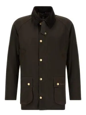 Barbour Ashby Waxed Cotton Jacket - Brown