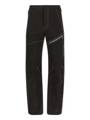 KIKO KOSTADINOV Fosco Wool Trousers - Brown